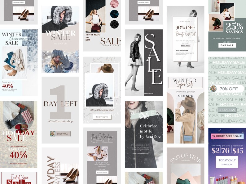 MULTIPURPOSE SALE Instagram Story Template FREE Highlight Cover ...