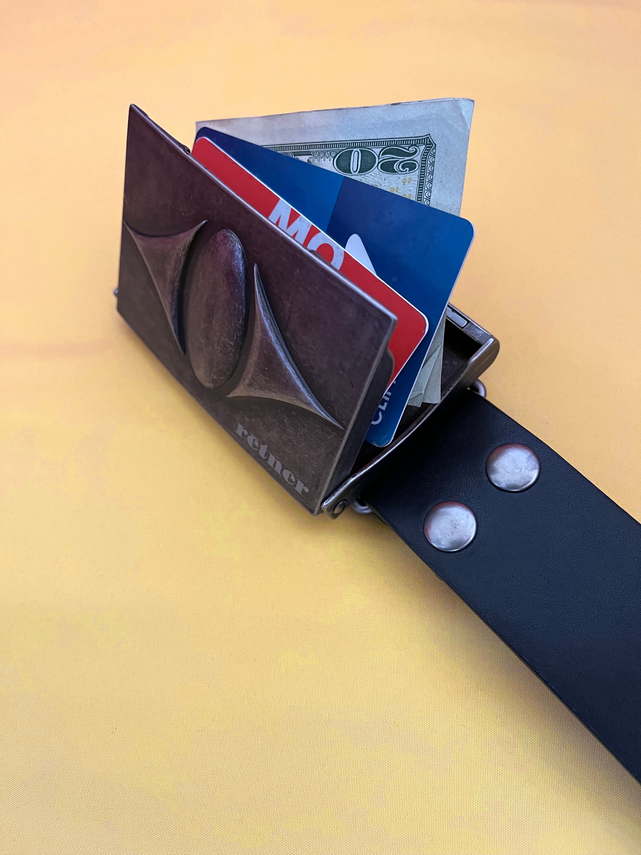 Custom Wallet Belt Buckle - Etsy
