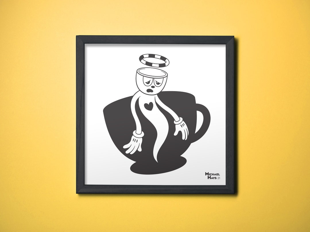 Cuphead Art Print - Etsy