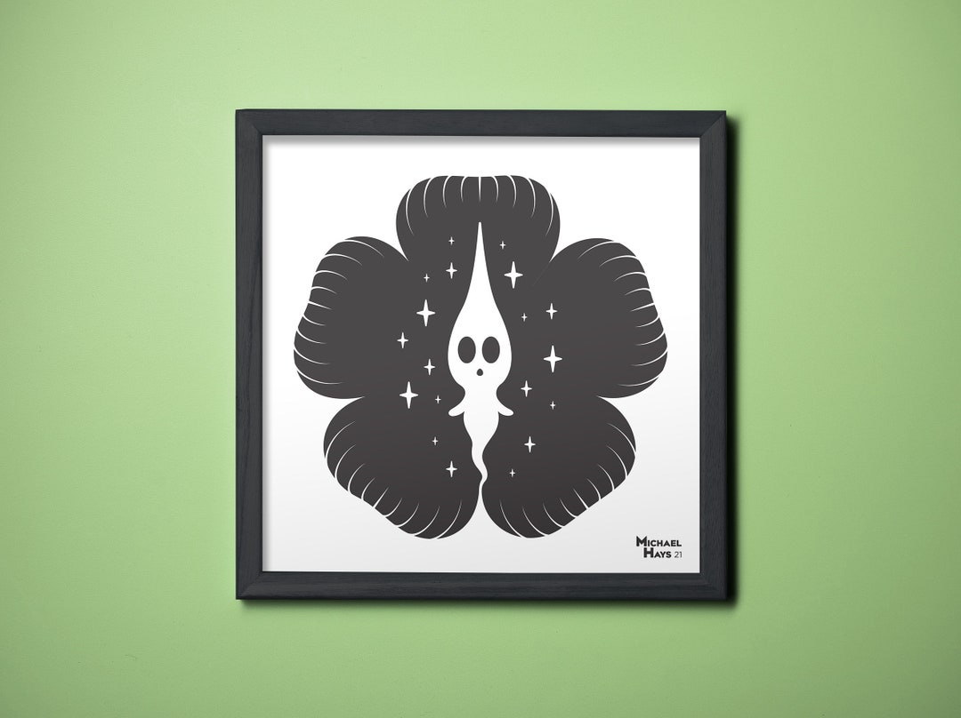 Pikmin Ghost Art Print - Etsy