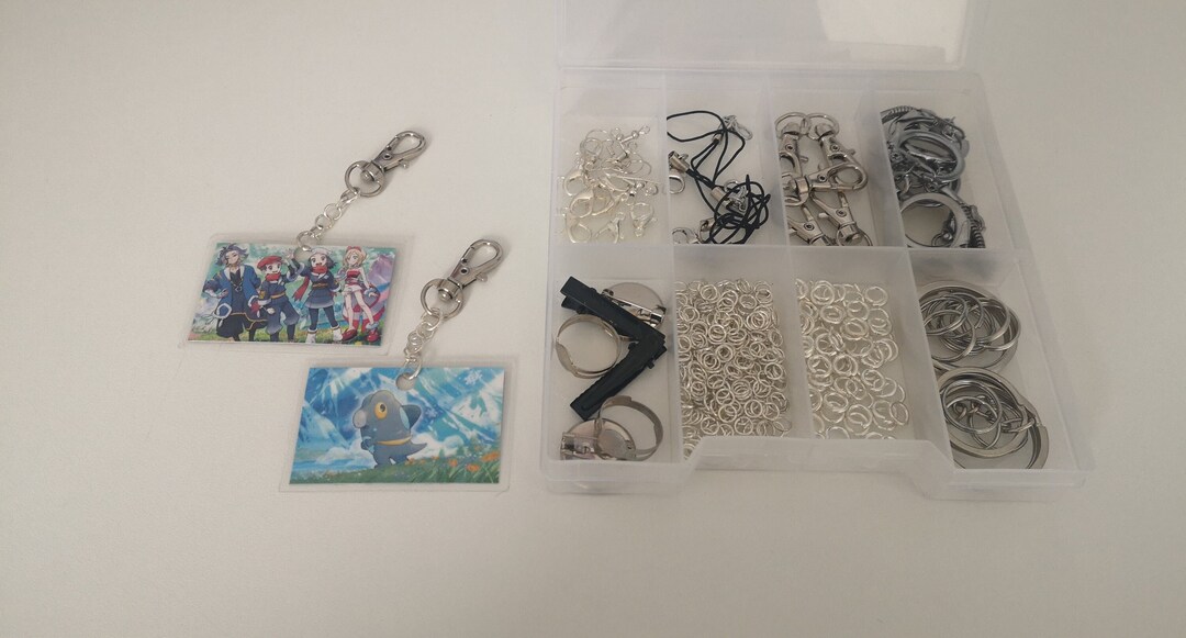 Pokemon Key Ring Pokemon Cards - Etsy