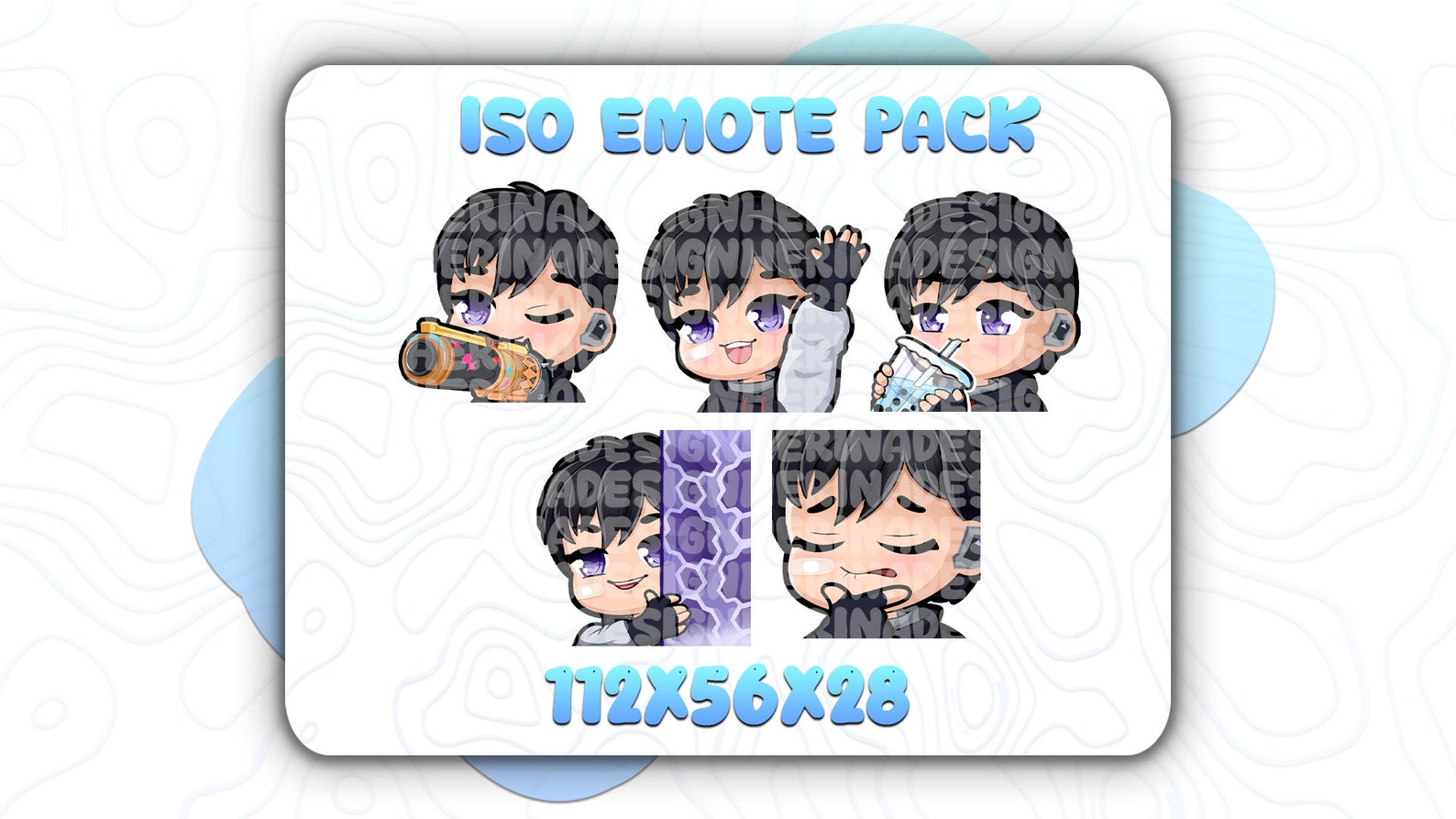 Iso Valorant Emote Pack | Custom Twitch, Youtube & Discord Emotes ...