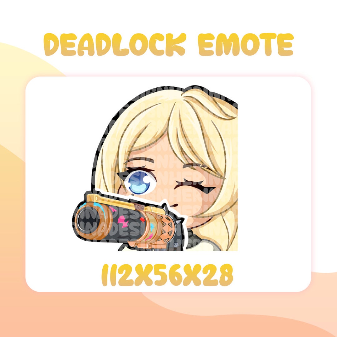 Deadlock Valorant Emote | Custom Twitch, Youtube & Discord Emotes ...