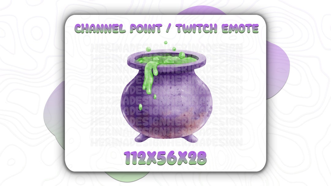 Cauldron Emote | Cauldron Channel Point | Twitch Emote | Discord Emote ...