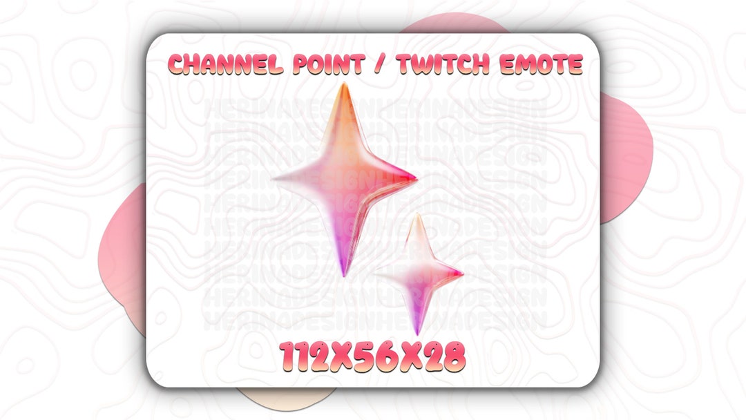 Sparkle Emote | Sparkle Channel Point | Twitch Emote | Discord Emote ...