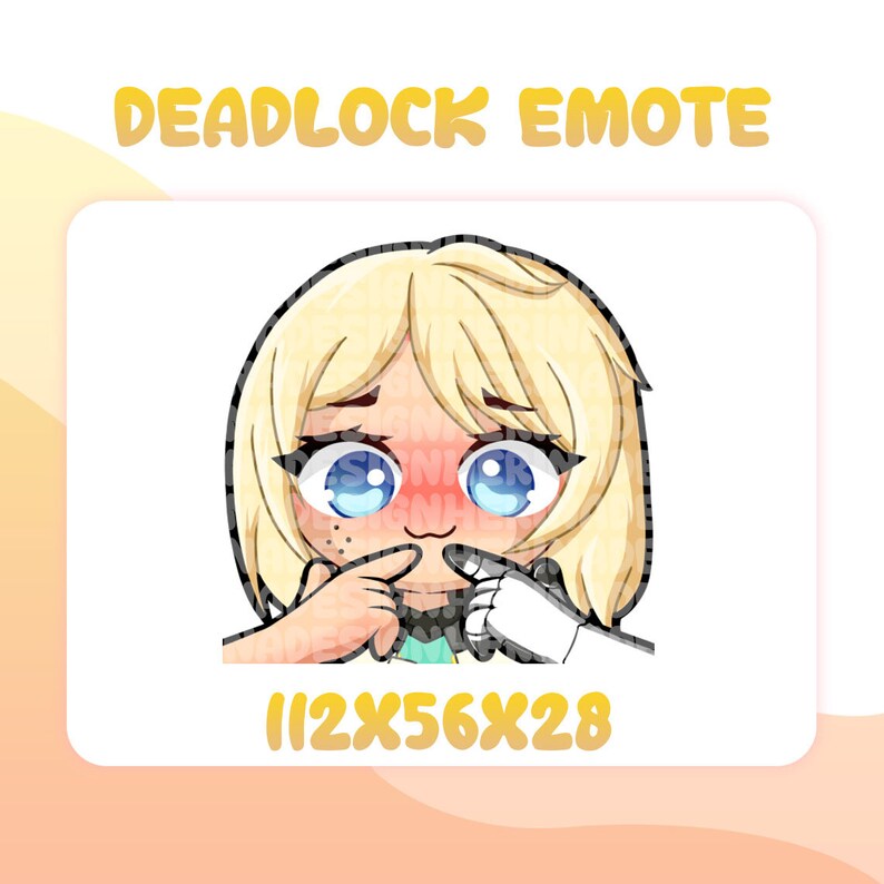 Deadlock Valorant Emote | Custom Twitch, Youtube & Discord Emotes ...