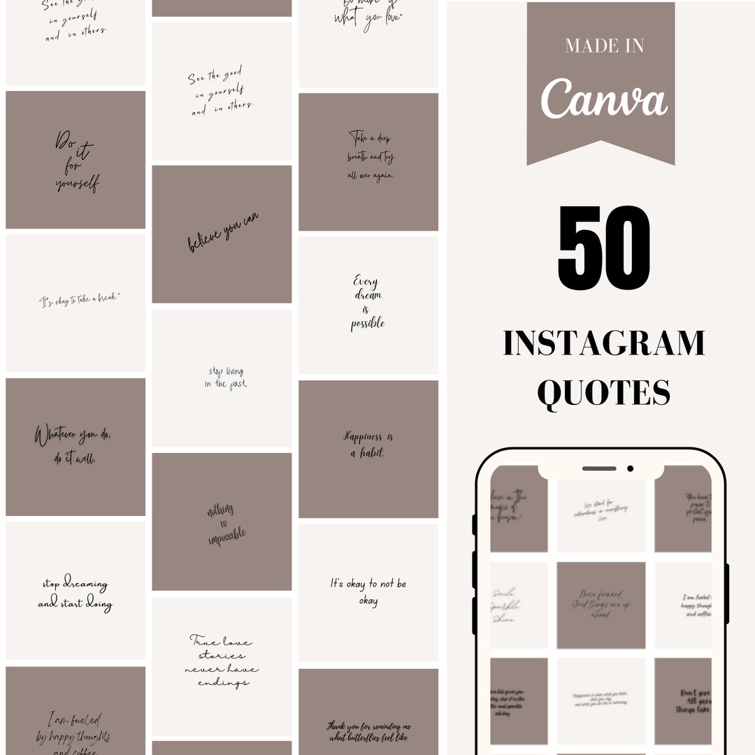 50 Motivational Quotes and Inspirational Quotes for Instagram Posts ...