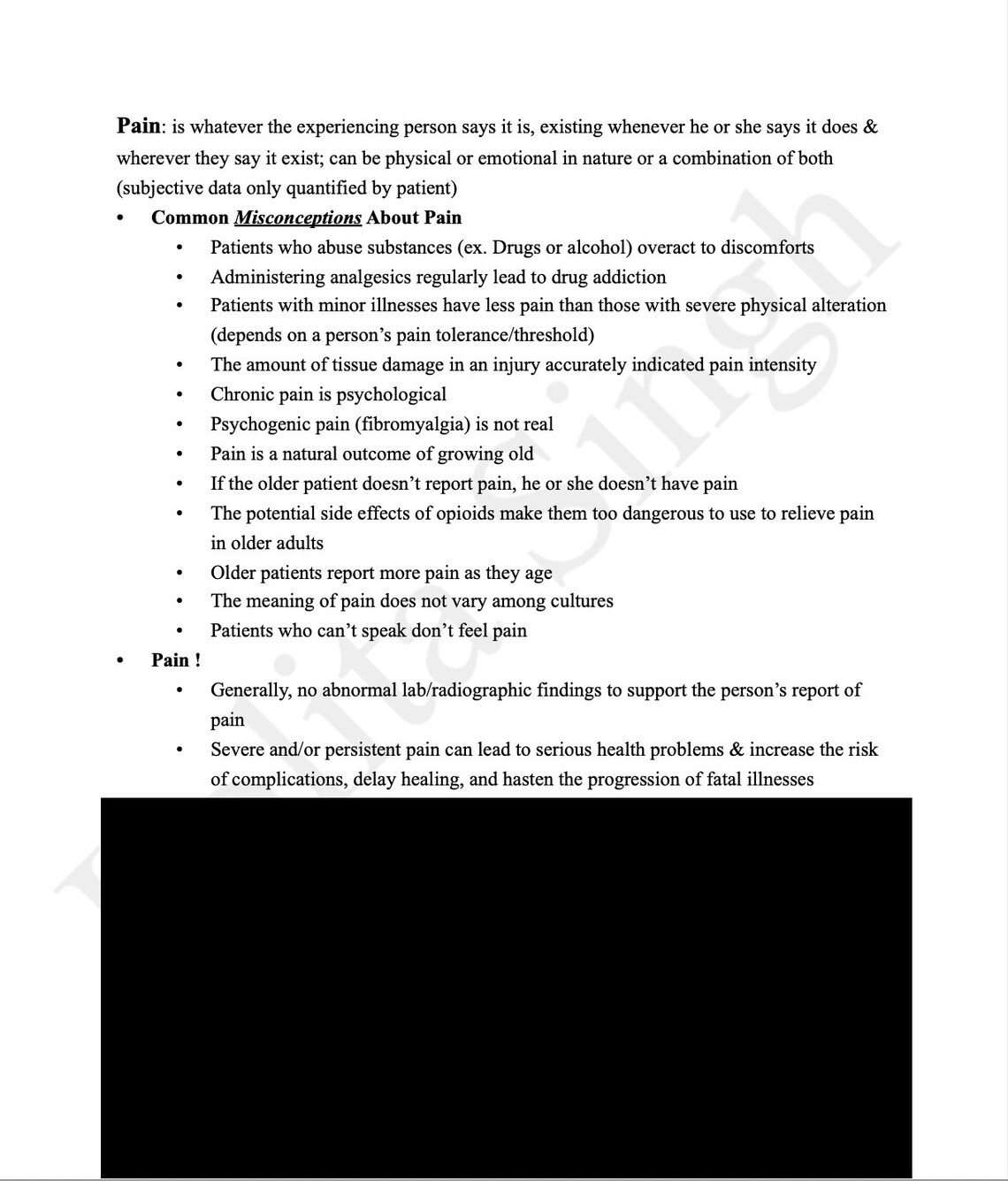 Fundamentals Nursing Notes - Kingsborough NUR 18 - Etsy