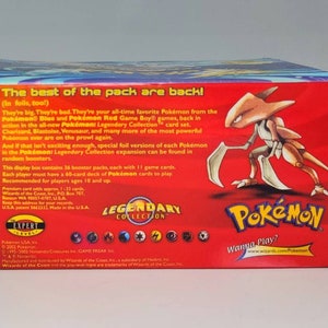 MINI Legendary Collection Booster Box W/ 4 Sealed Mini Booster Packs - Etsy