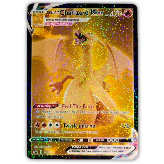 Charizard VMax & Shadow Chariard VMax Custom Pokemon Card Toys ...
