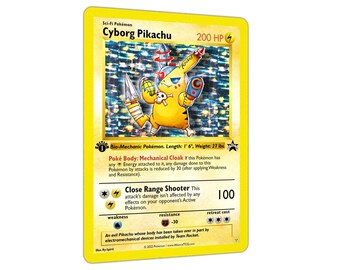 Cyborg Pikachu - Etsy