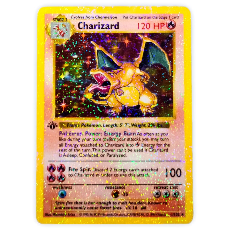 Charizard Card Original - Etsy