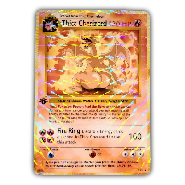 Thicc Charizard - Etsy