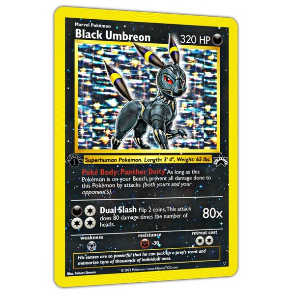 Umbreon Birthday Card - Etsy