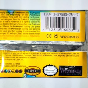 Black Triangle Error Base Set Booster Packs Sealed Set of 3 Replica ...