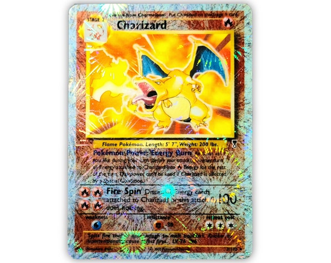 Charizard Legendary Collection 3/110 Reverse Holo Rare Card - Etsy