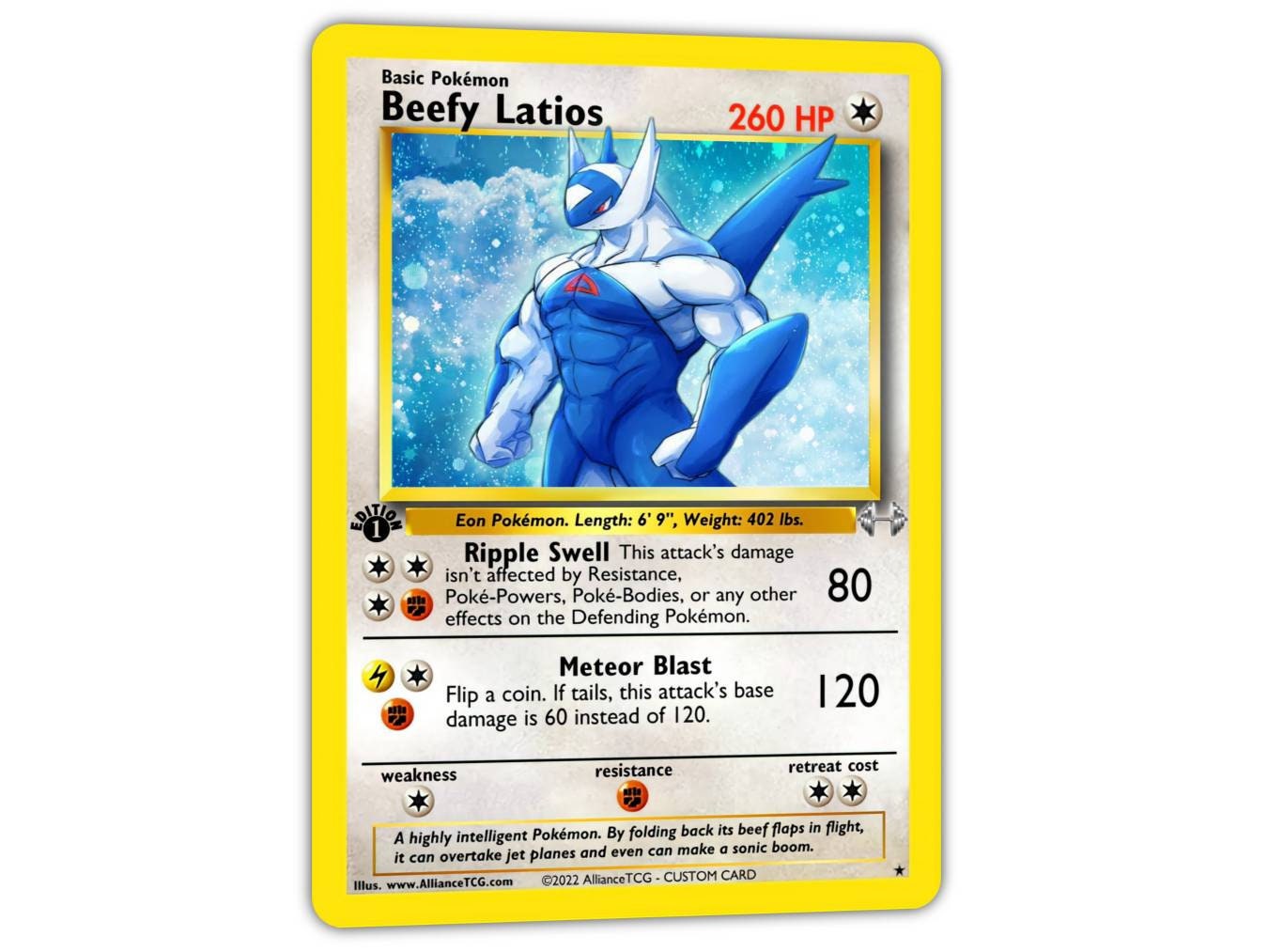 Pokemon Latios Card