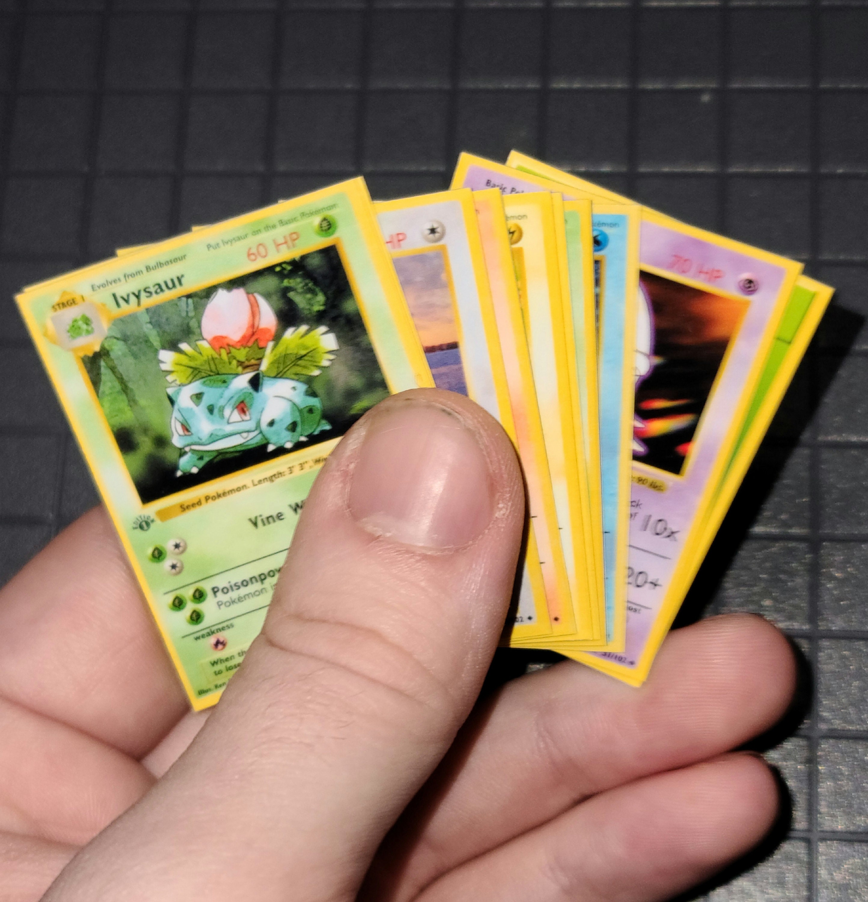 MINI 1st Edition Shadowless Base Set Booster Box W/ 3 Sealed - Etsy UK