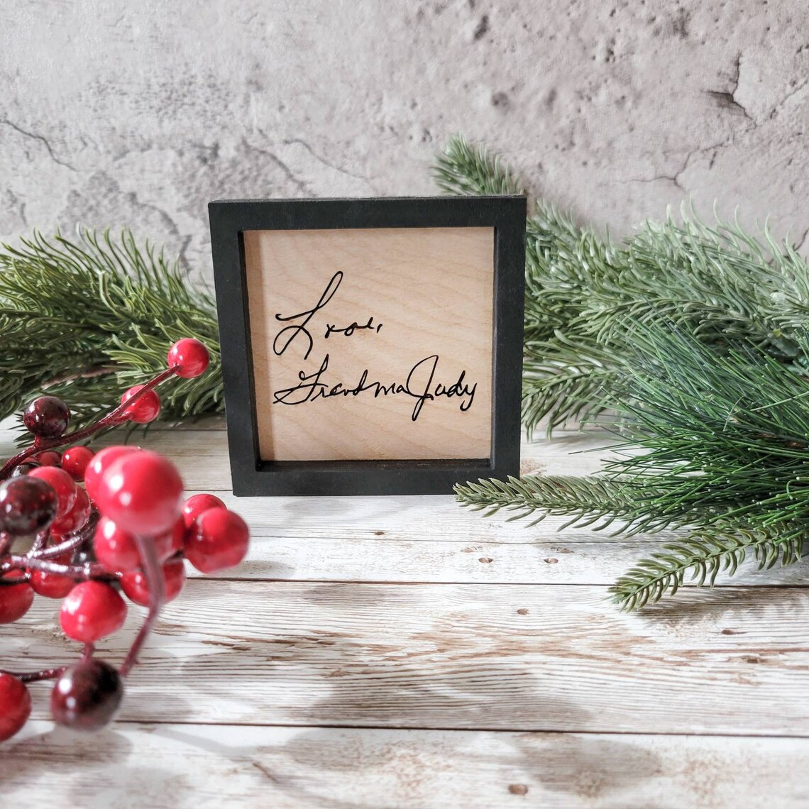 Custom Handwriting Sign Memorial Gift Signature Gift - Etsy