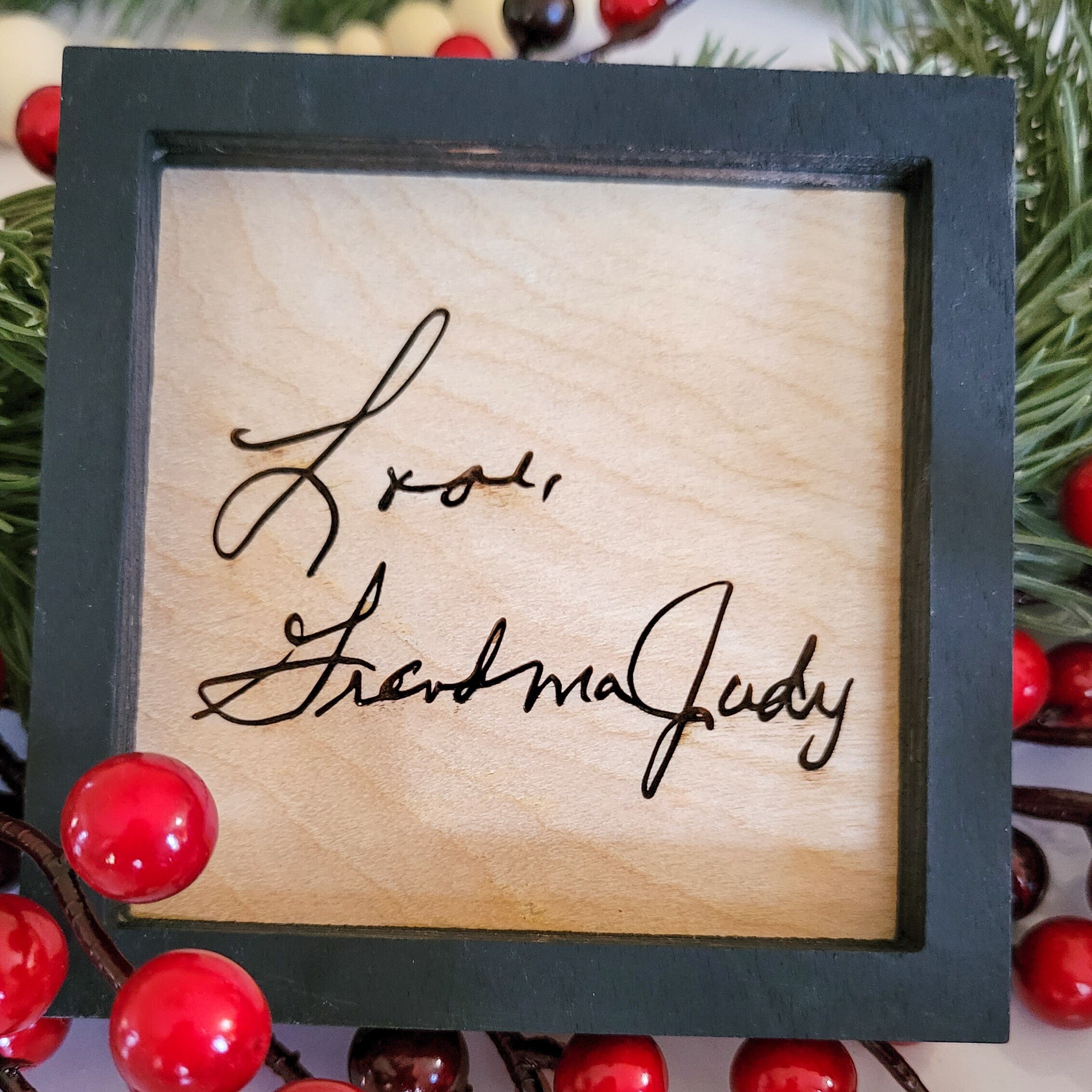 Custom Handwriting Sign Memorial Gift Signature Gift - Etsy