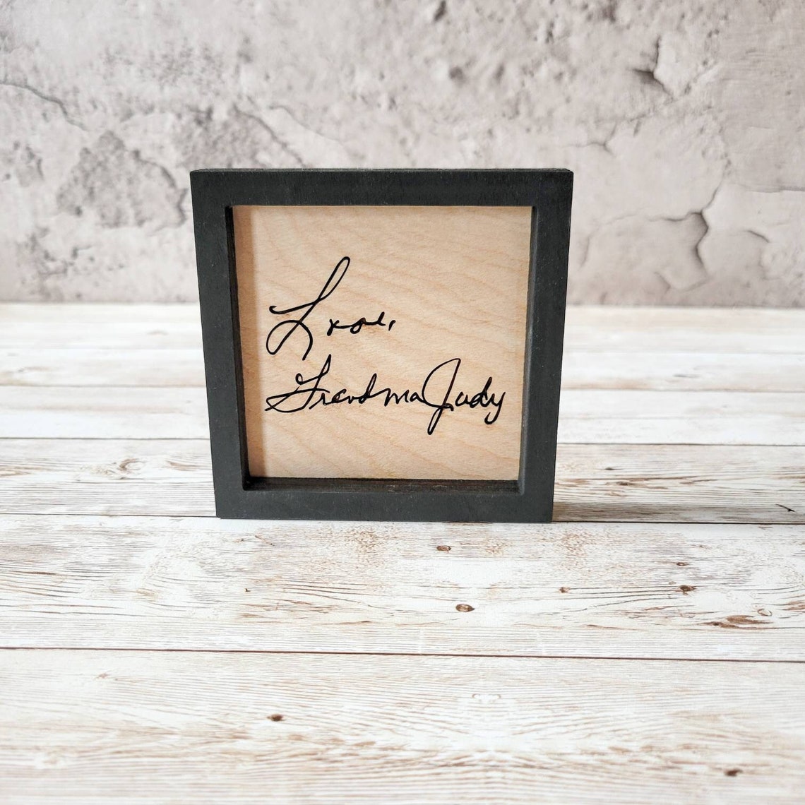 Custom Handwriting Sign Memorial Gift Signature Gift - Etsy