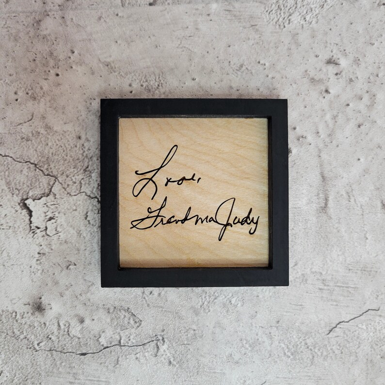 Custom Handwriting Sign | Memorial Gift | Signature Gift | Sympathy ...