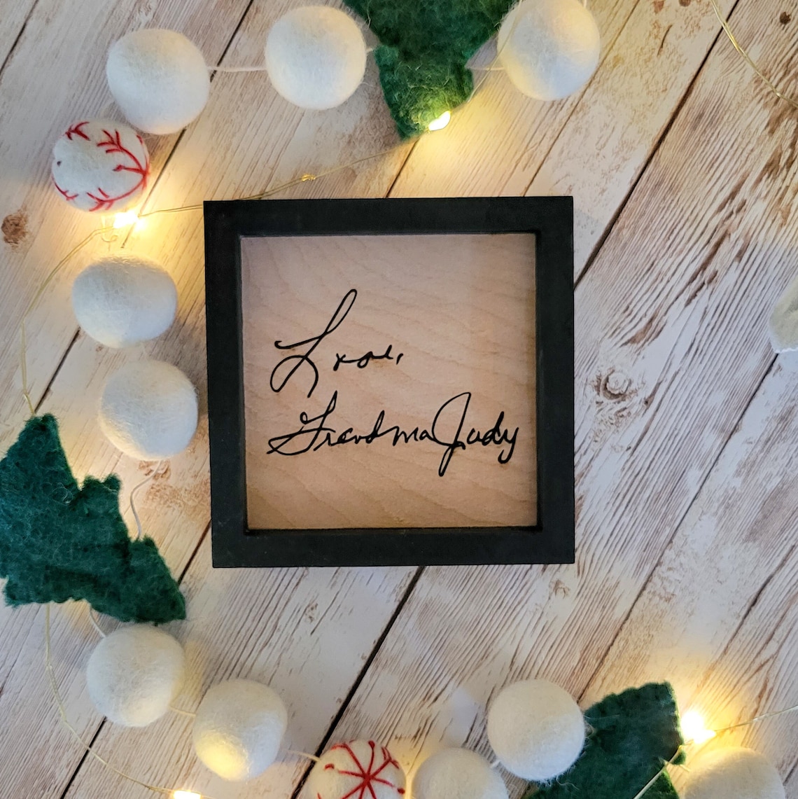 Custom Handwriting Sign Memorial Gift Signature Gift - Etsy