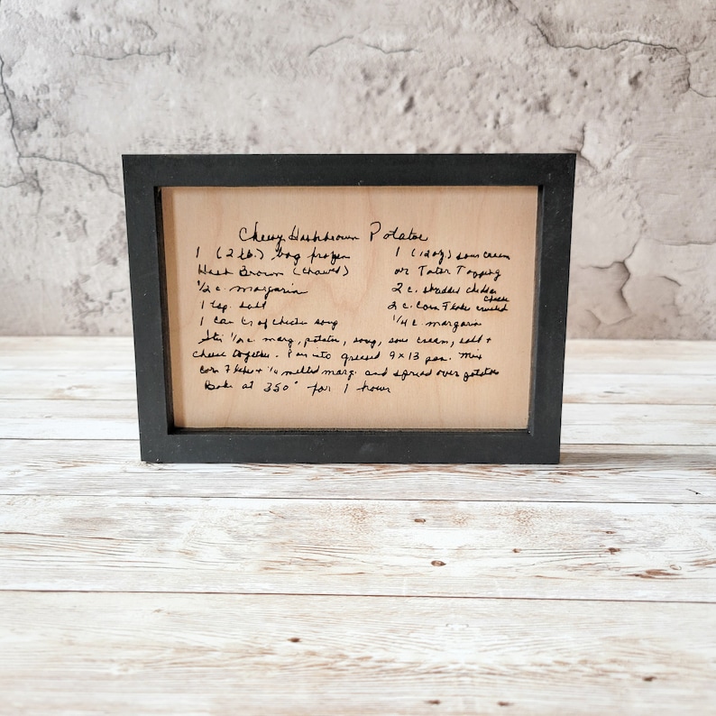 Custom Handwriting Sign | Memorial Gift | Signature Gift | Sympathy ...