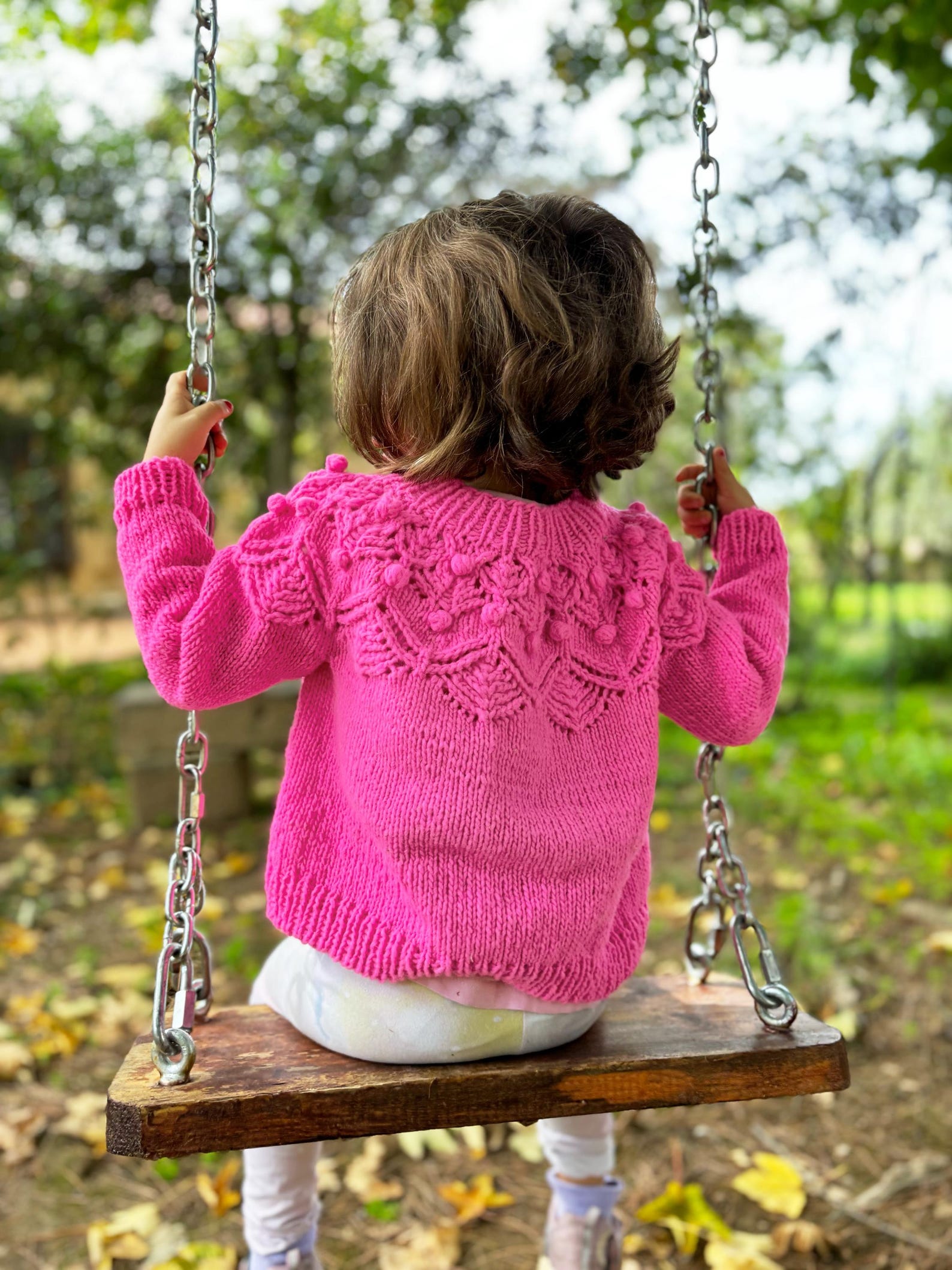 Knitting Pattern (eng) / Patrón De Punto (esp) Arrosa Sweater Children ...
