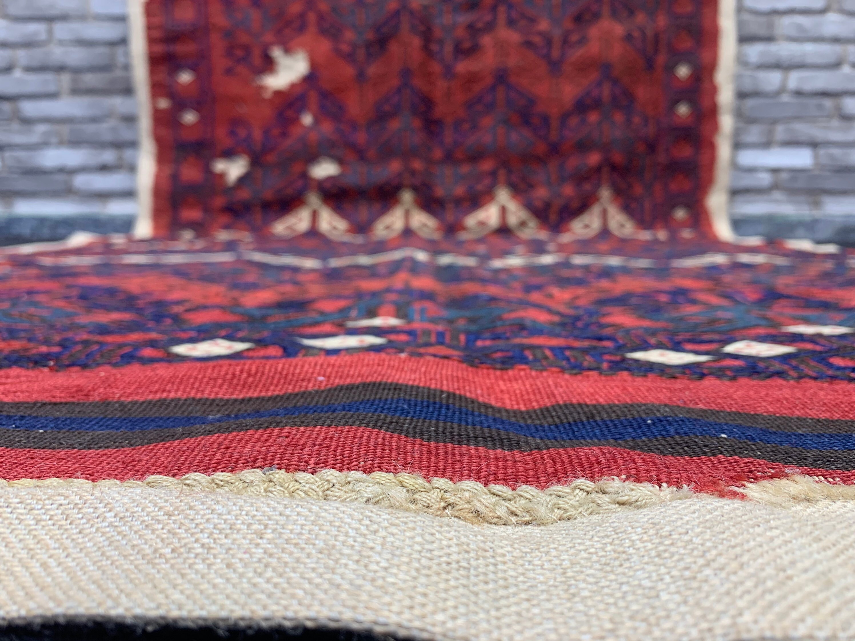 Antique Turkish Cicim Kilim Rug 1850s Soho Antiq Special - Etsy