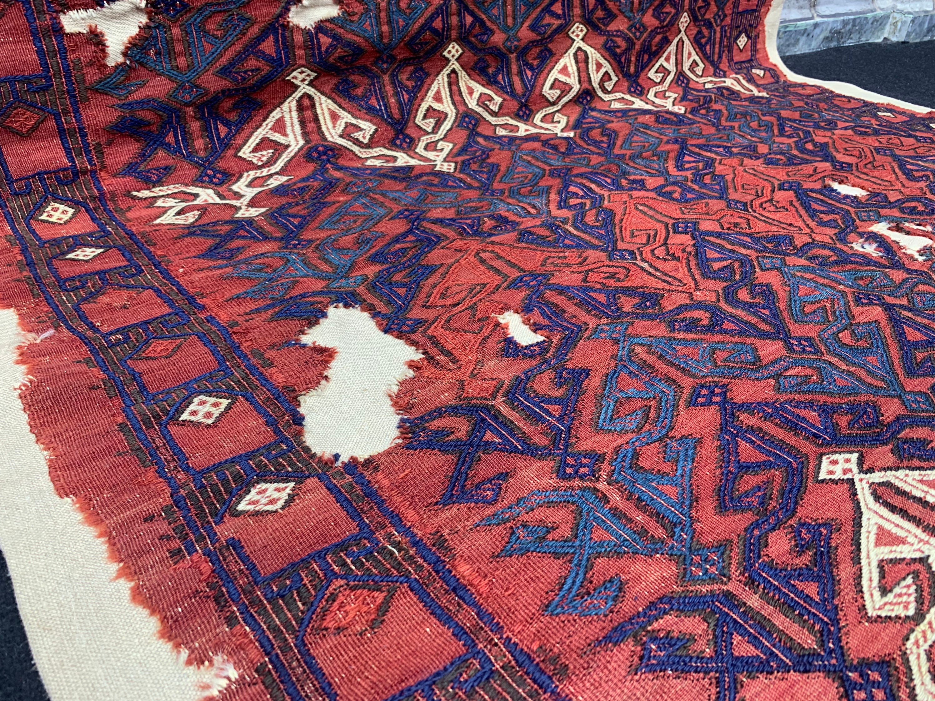 Antique Turkish Cicim Kilim Rug 1850s Soho Antiq Special - Etsy