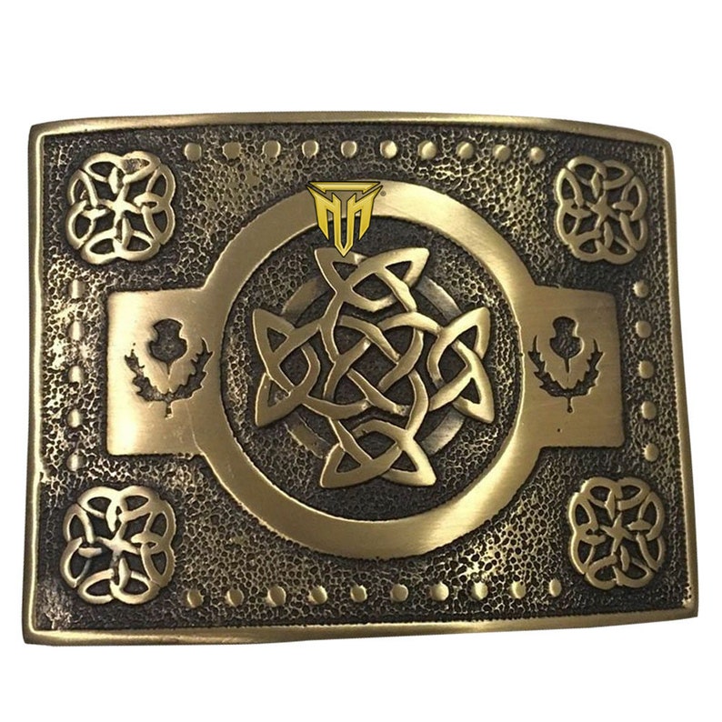 AAEXPO Men's Scottish Kilt Belt Buckle Various Design Antique Finish ...