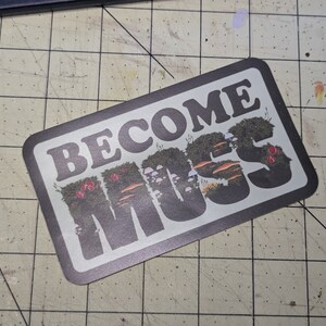 Become Moss Vinyl Decal - Etsy