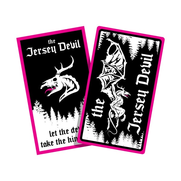 Jersey Devil Decal - Etsy