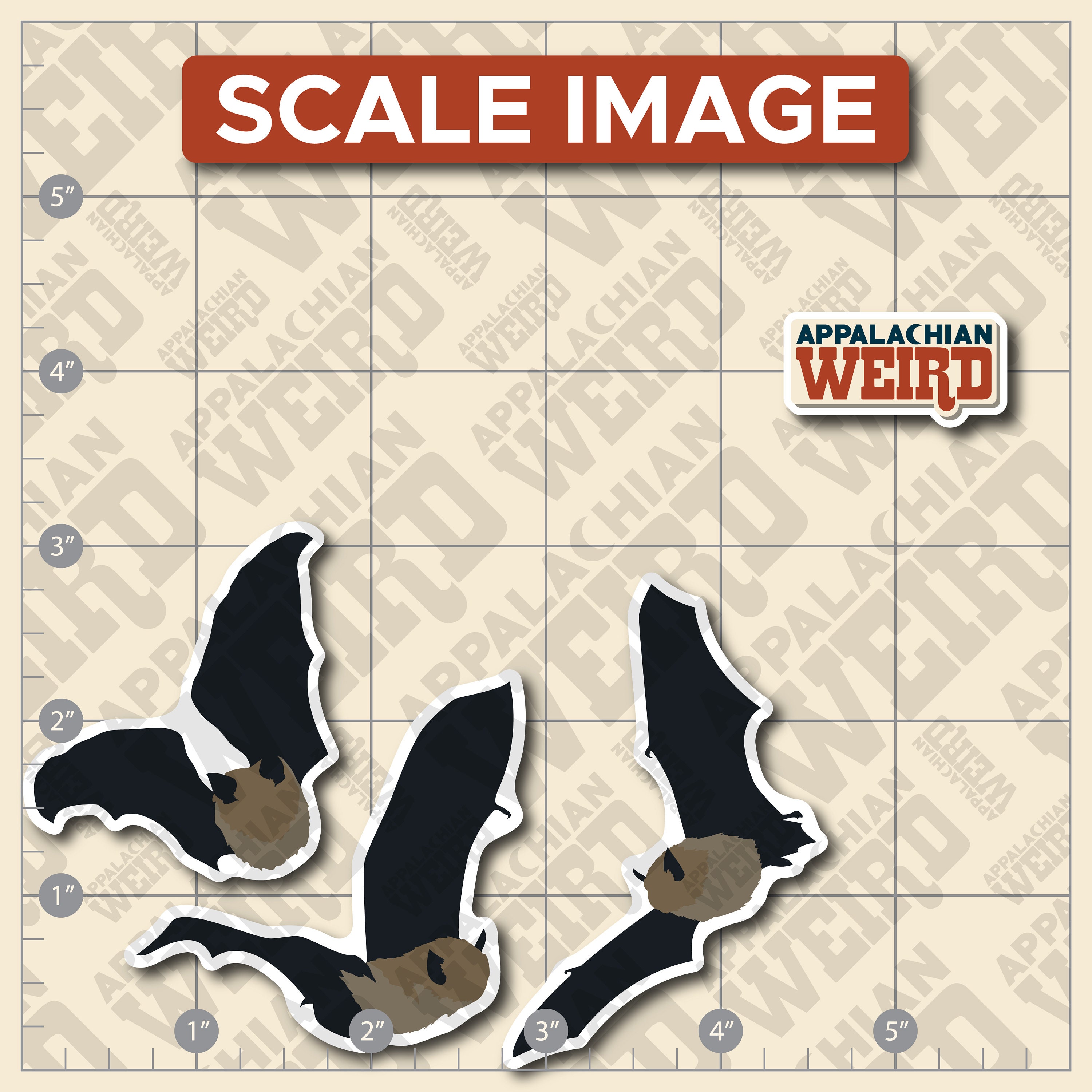 Little Brown Bats Vinyl Decal - Etsy