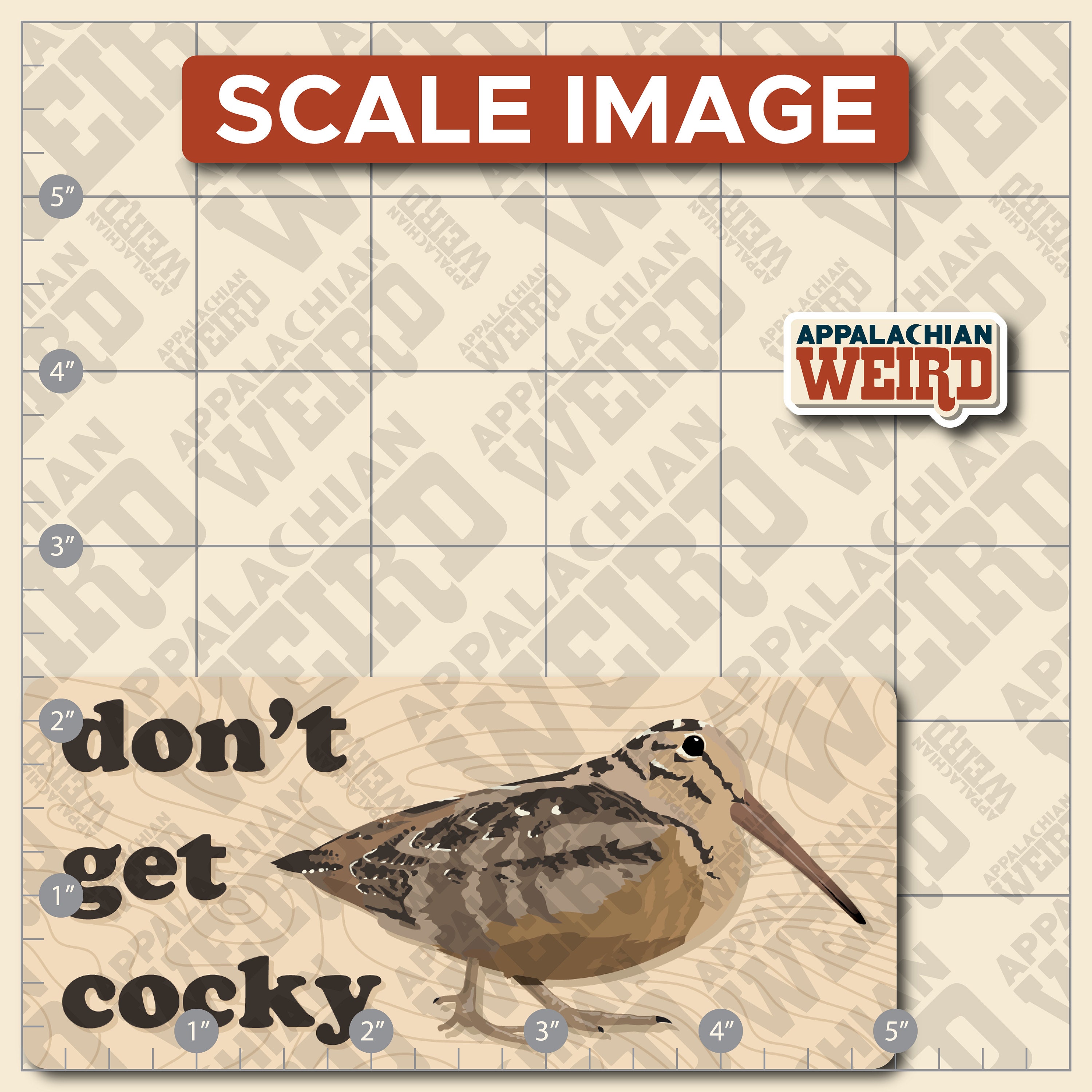 Don't Get Cocky Vinyl Decal - Etsy