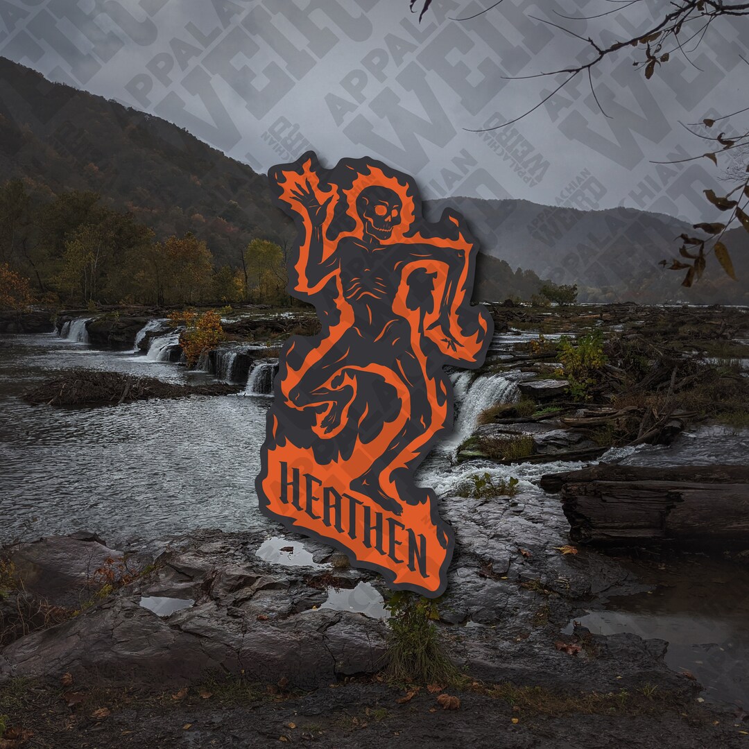 Heathen Vinyl Decal - Etsy