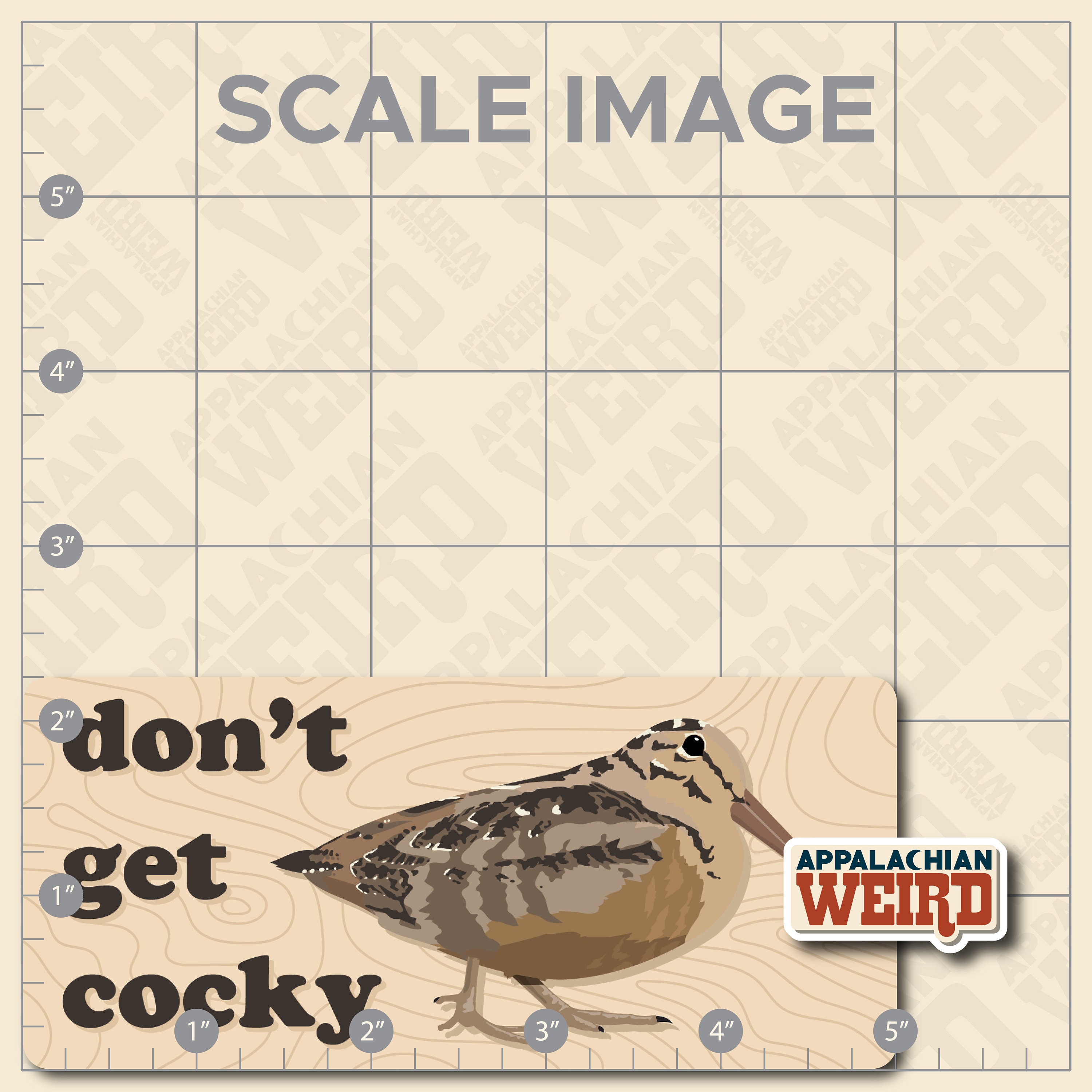 Don't Get Cocky Vinyl Decal - Etsy