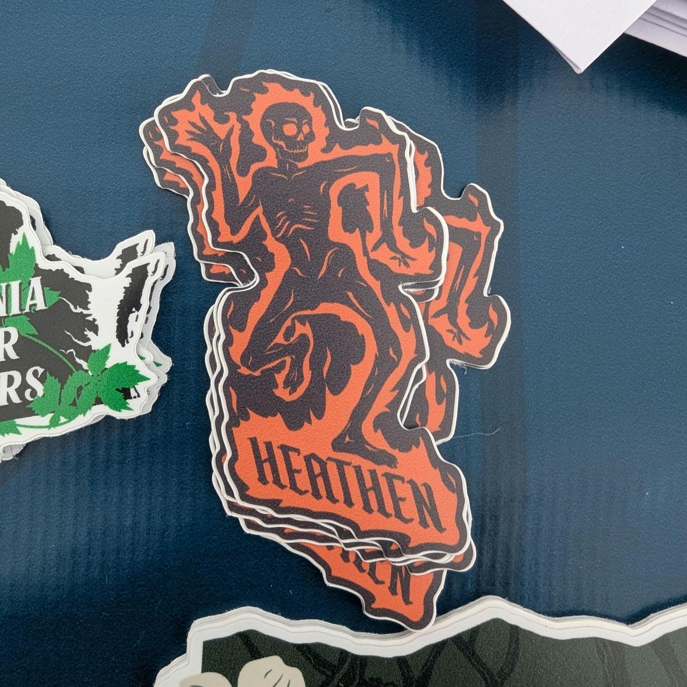 Heathen Vinyl Decal - Etsy