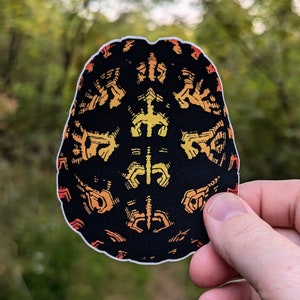 Eastern Box Turtle (terrapene Carolina Carolina) Shell Vinyl Decal - Etsy