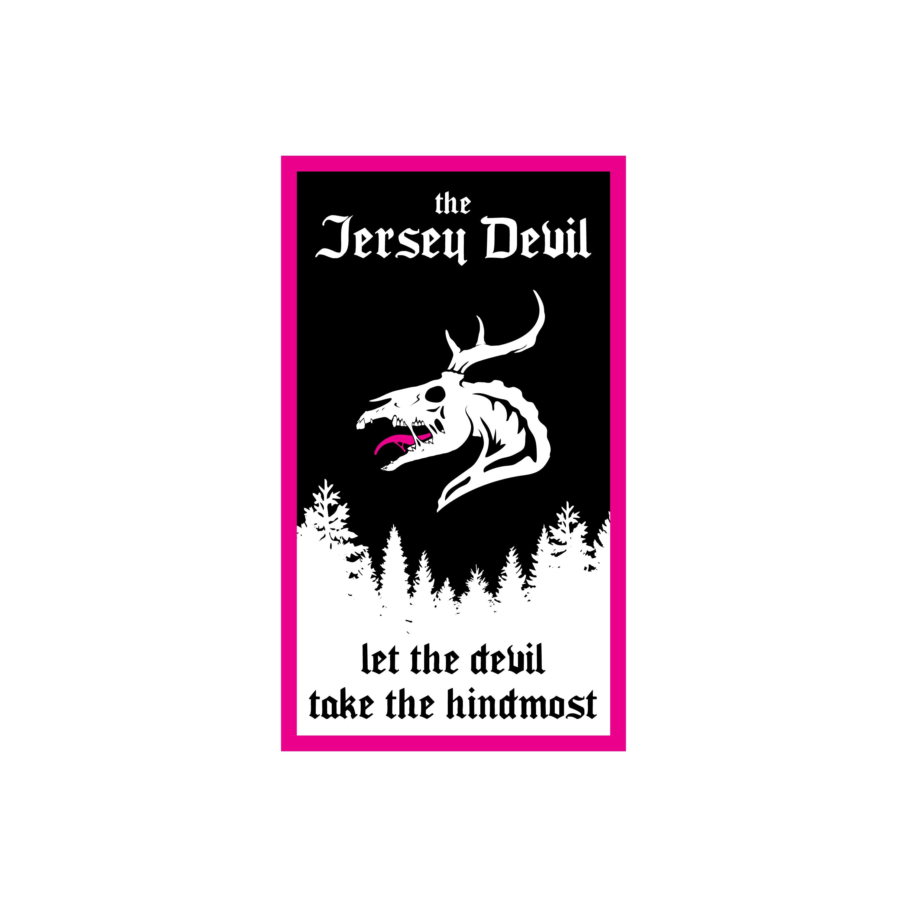 The Jersey Devil Tarot Decal - Etsy
