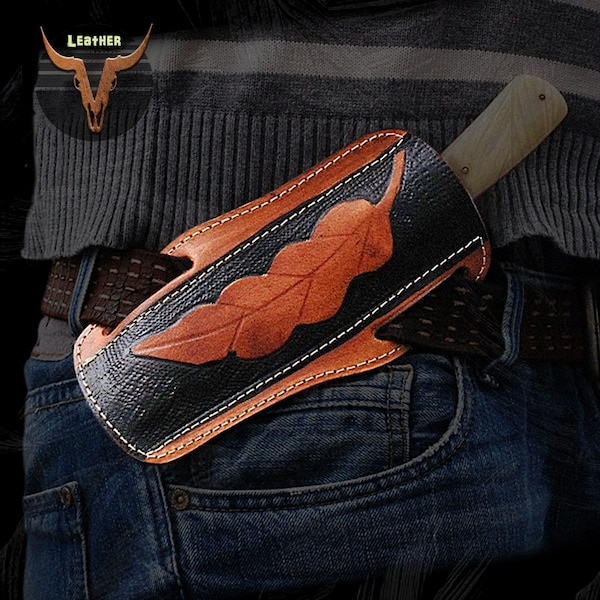Leather Sheath for Fixed Blade - Etsy