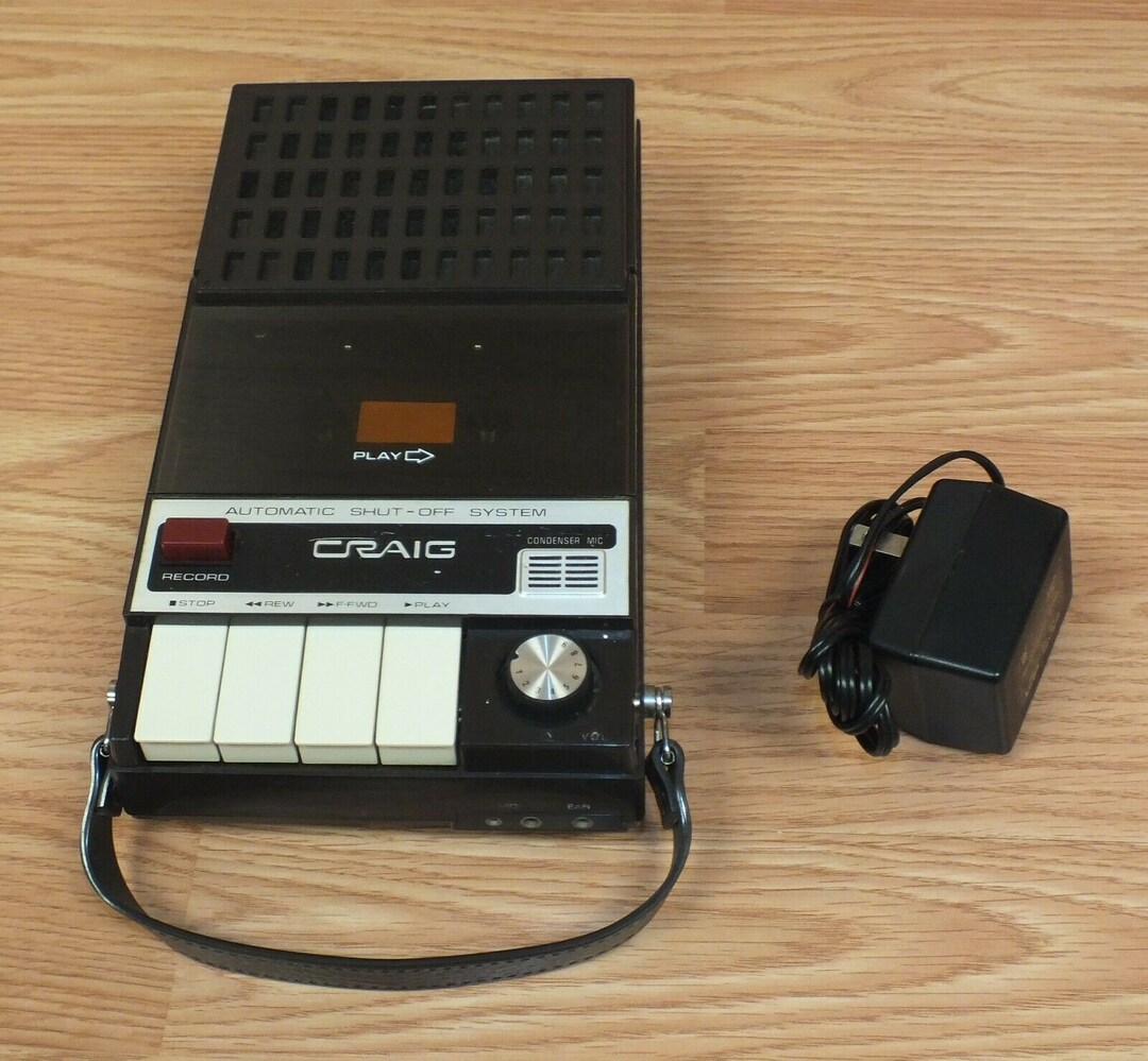 Vintage Craig (2630) Automatic Shut-off System Cassette Player ...
