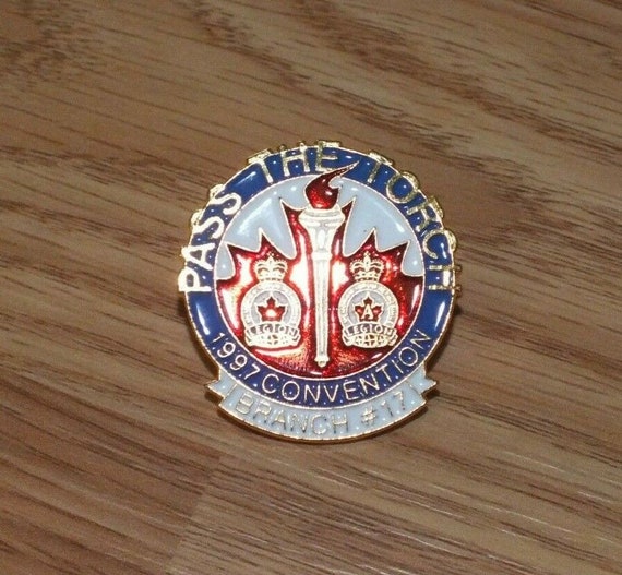 Vintage 1997 Convention Pass The Torch Branch #17 Col… - Gem