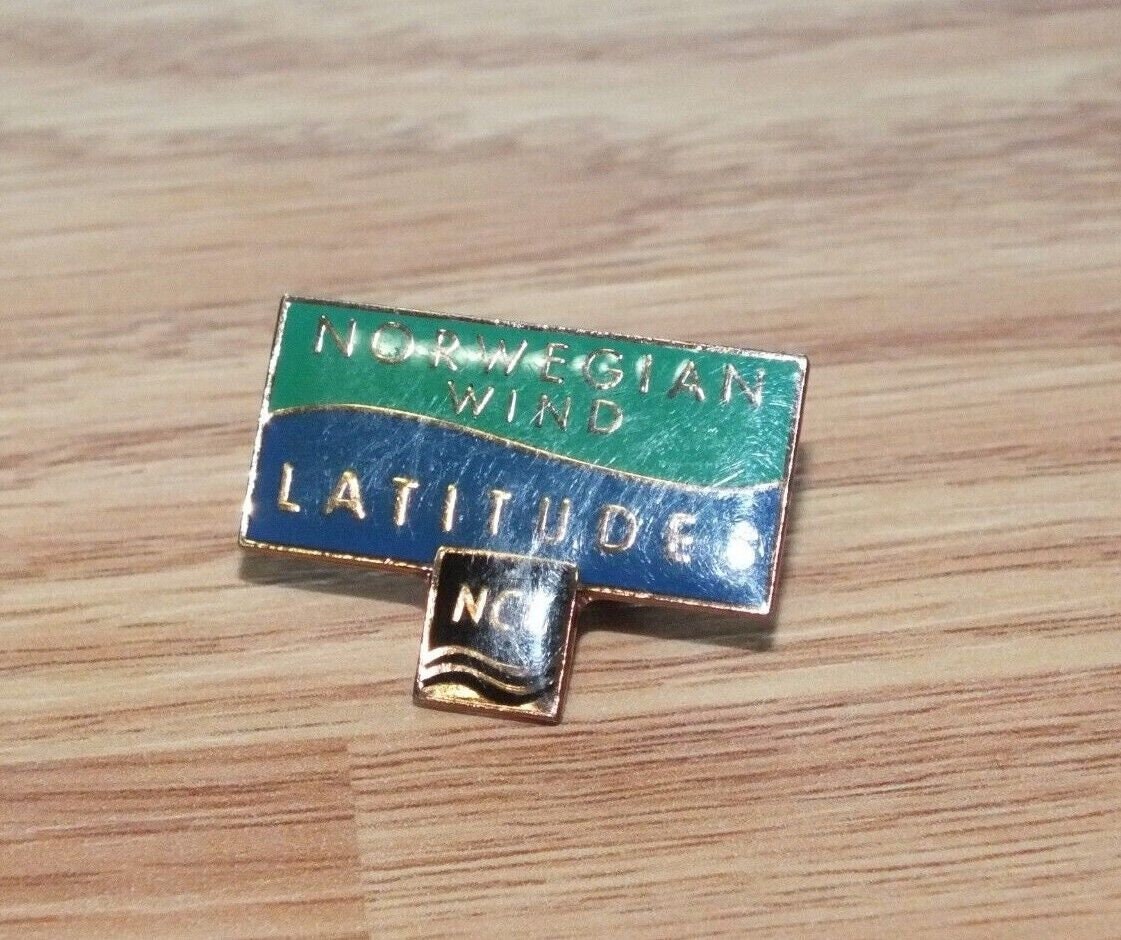 Vintage Retired Norwegian Wind Latitudes NCL Collectible Cruise Lapel ...