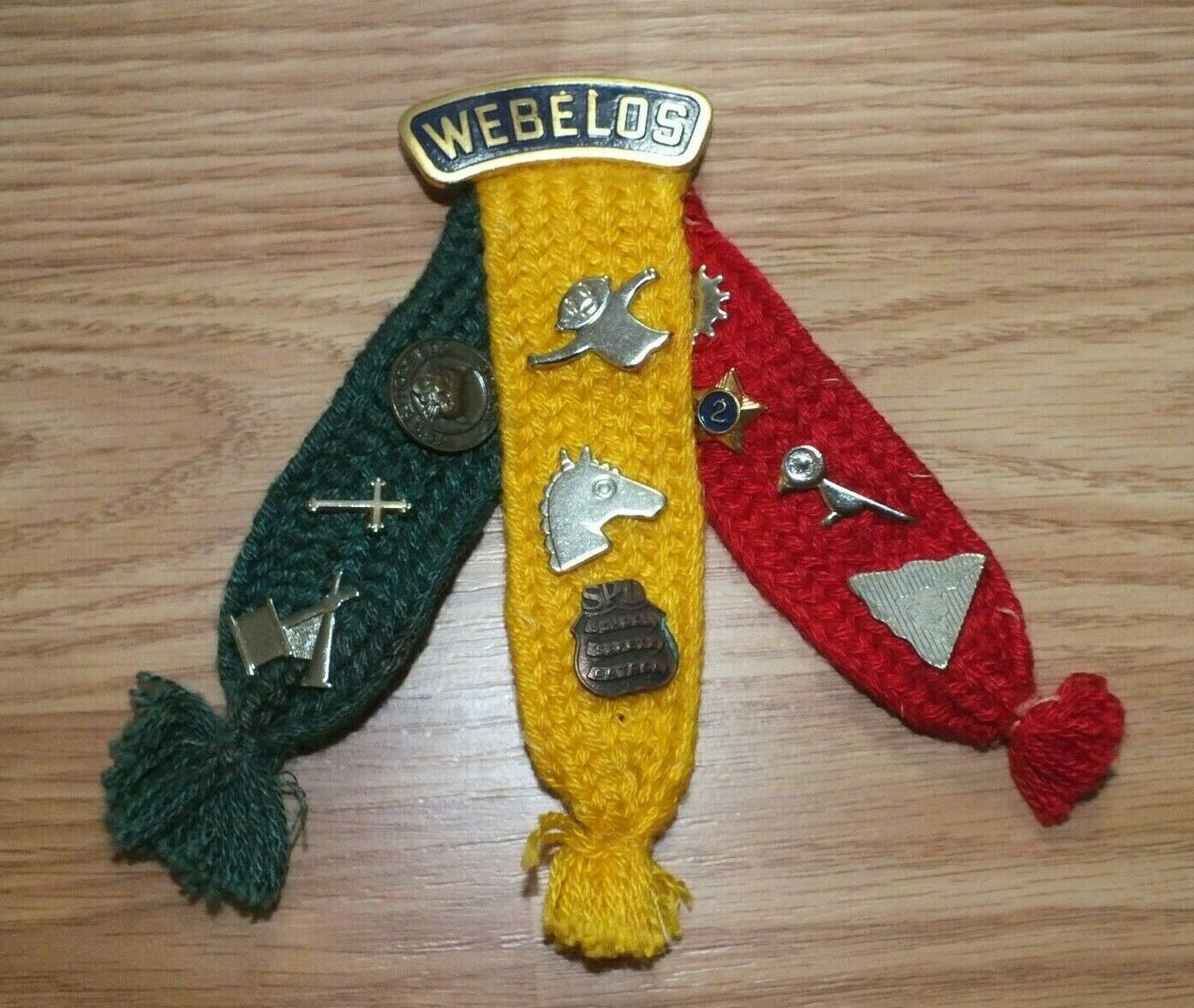 WEBELOS Vintage Colorful Boy Scouts Achievement Pins on Ribbons - Etsy