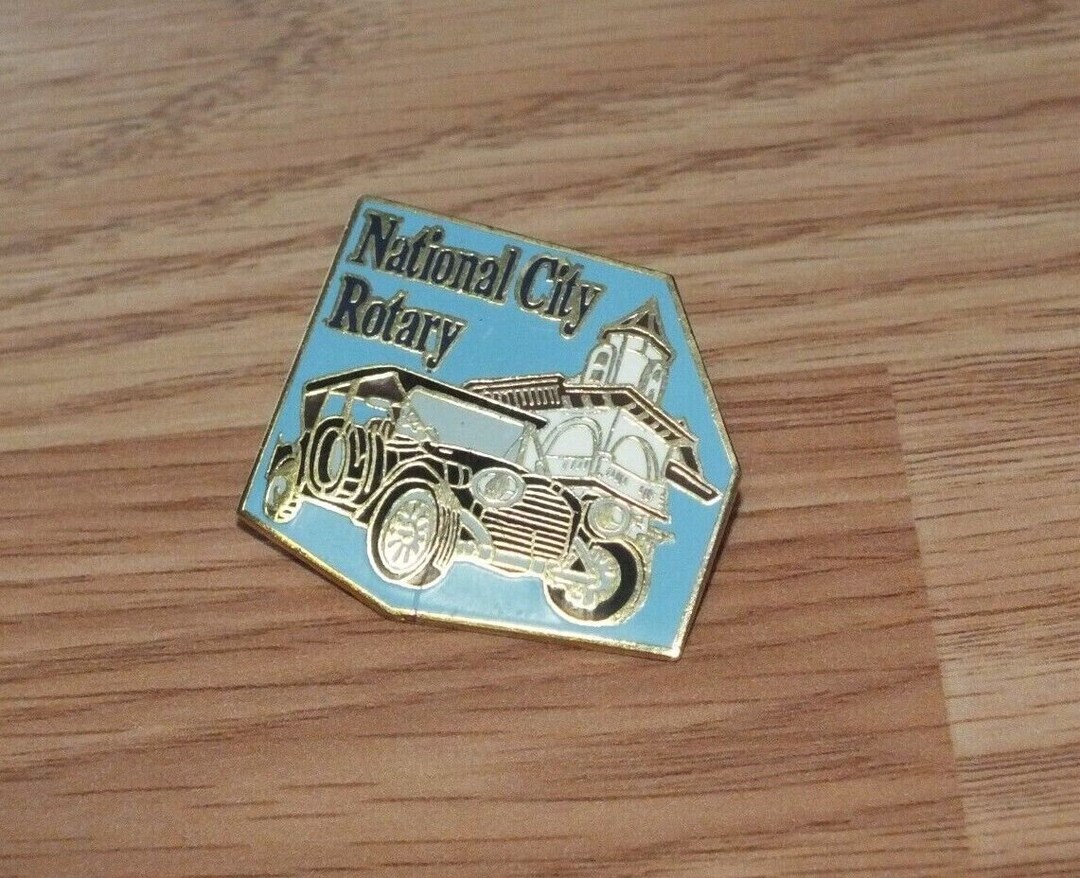 Vintage Rotary International National City Collectible Souvenir Lapel ...