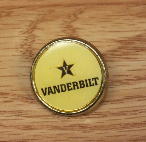 Vintage Vanderbilt Commodores Collectible Round Yello… - Gem