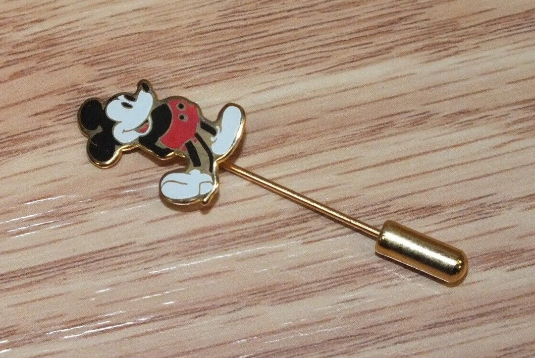 Vintage Walt Disney Productions Collectible Mickey Mouse Lapel Stick ...