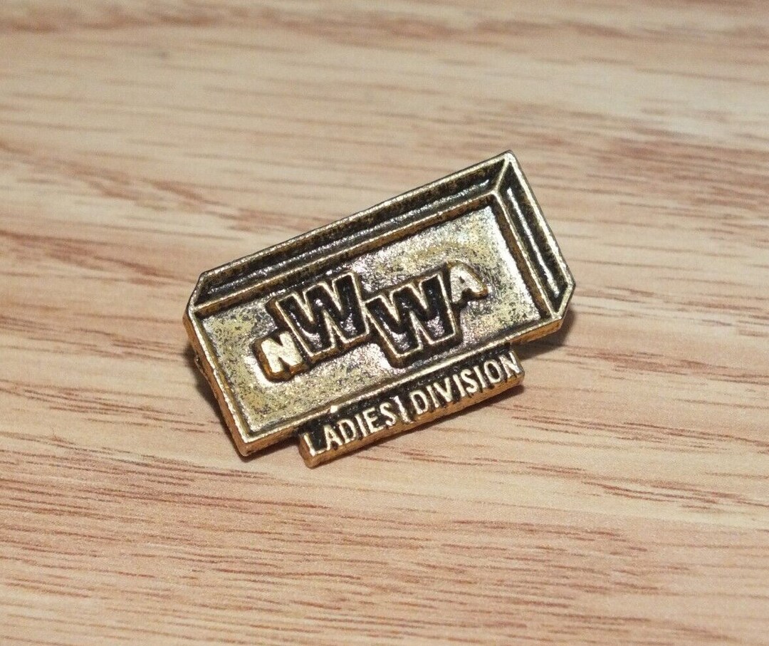 Gold Tone NWWA Ladies Division Collectible Souvenir Lapel Pin - Etsy